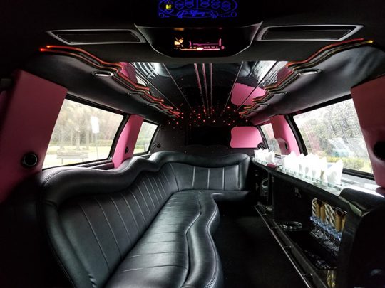 Pink Limo Rental Service From I Love Miami Limos